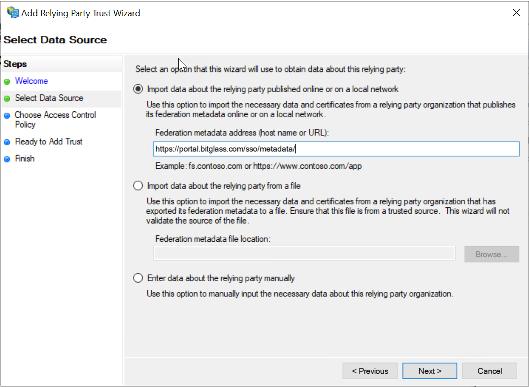ADFS: Configuring Forcepoint ONE SSE as a SAML SP